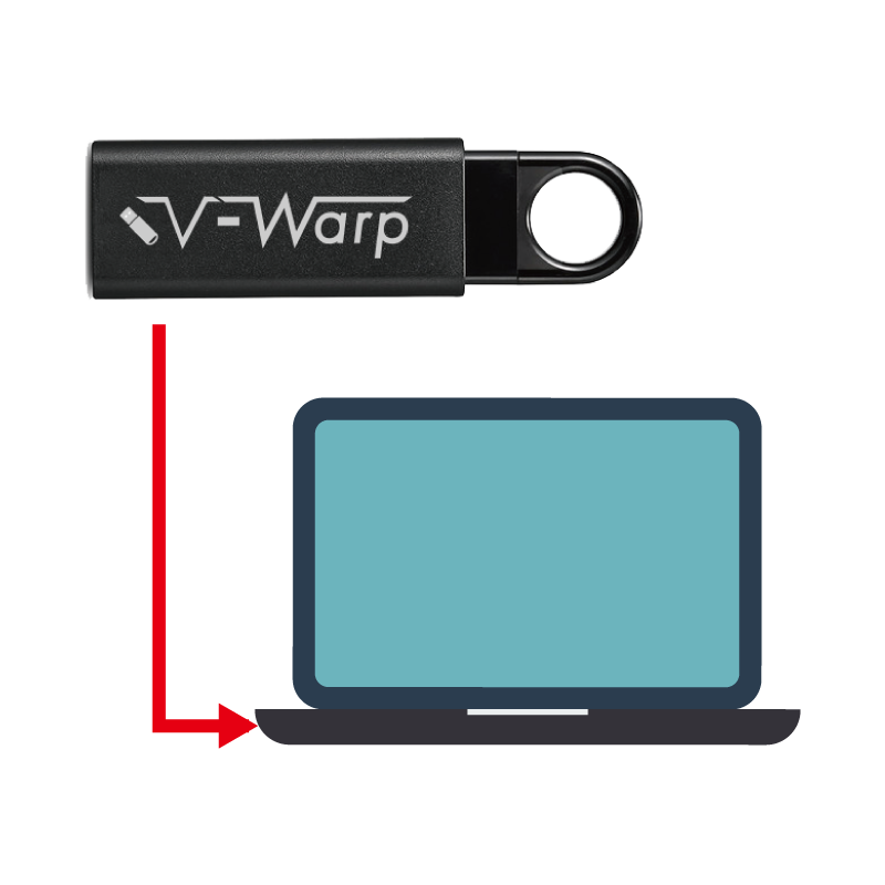 USBを挿すだけ簡単・安全なテレワーク環境を構築 - リモートアクセス V-Warp｜エリアビイジャパン株式会社